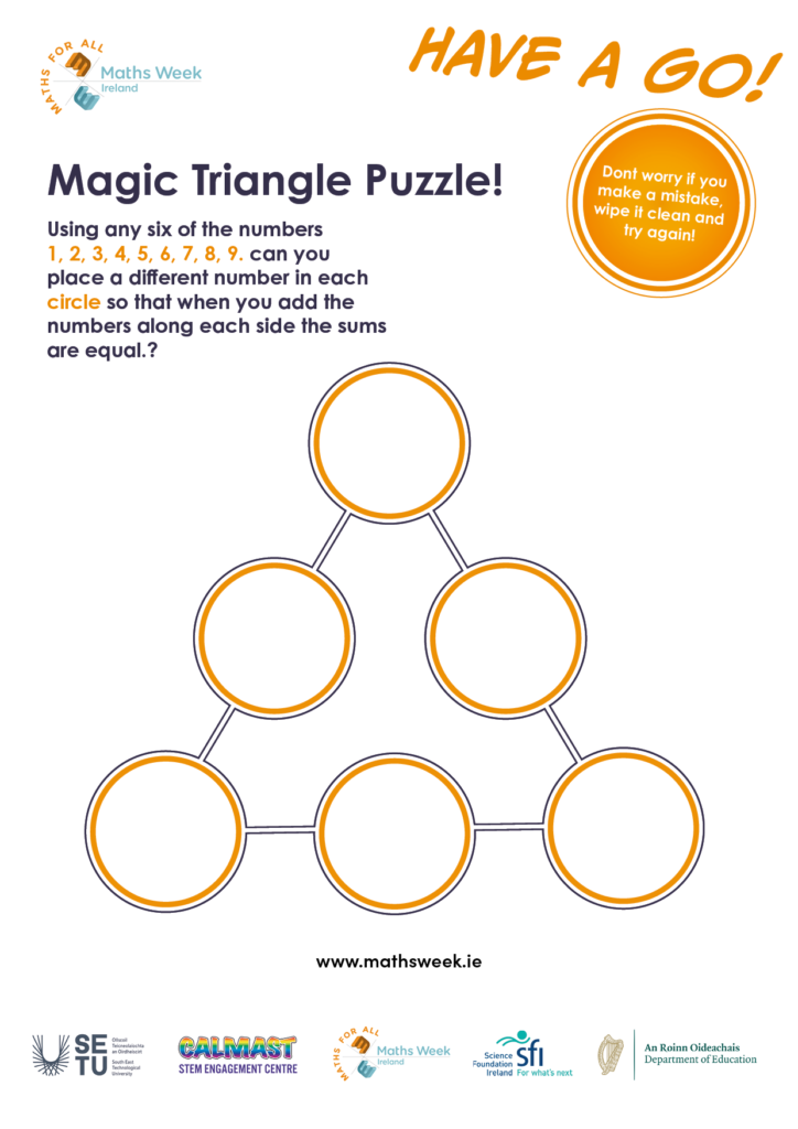 Magic Numbers – MATHS WEEK IRELAND