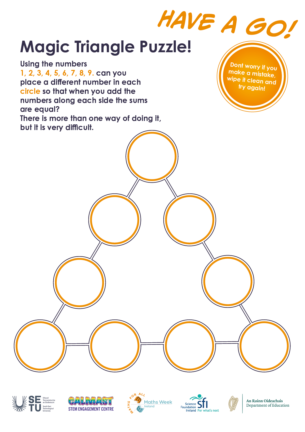 Magic Numbers – MATHS WEEK IRELAND