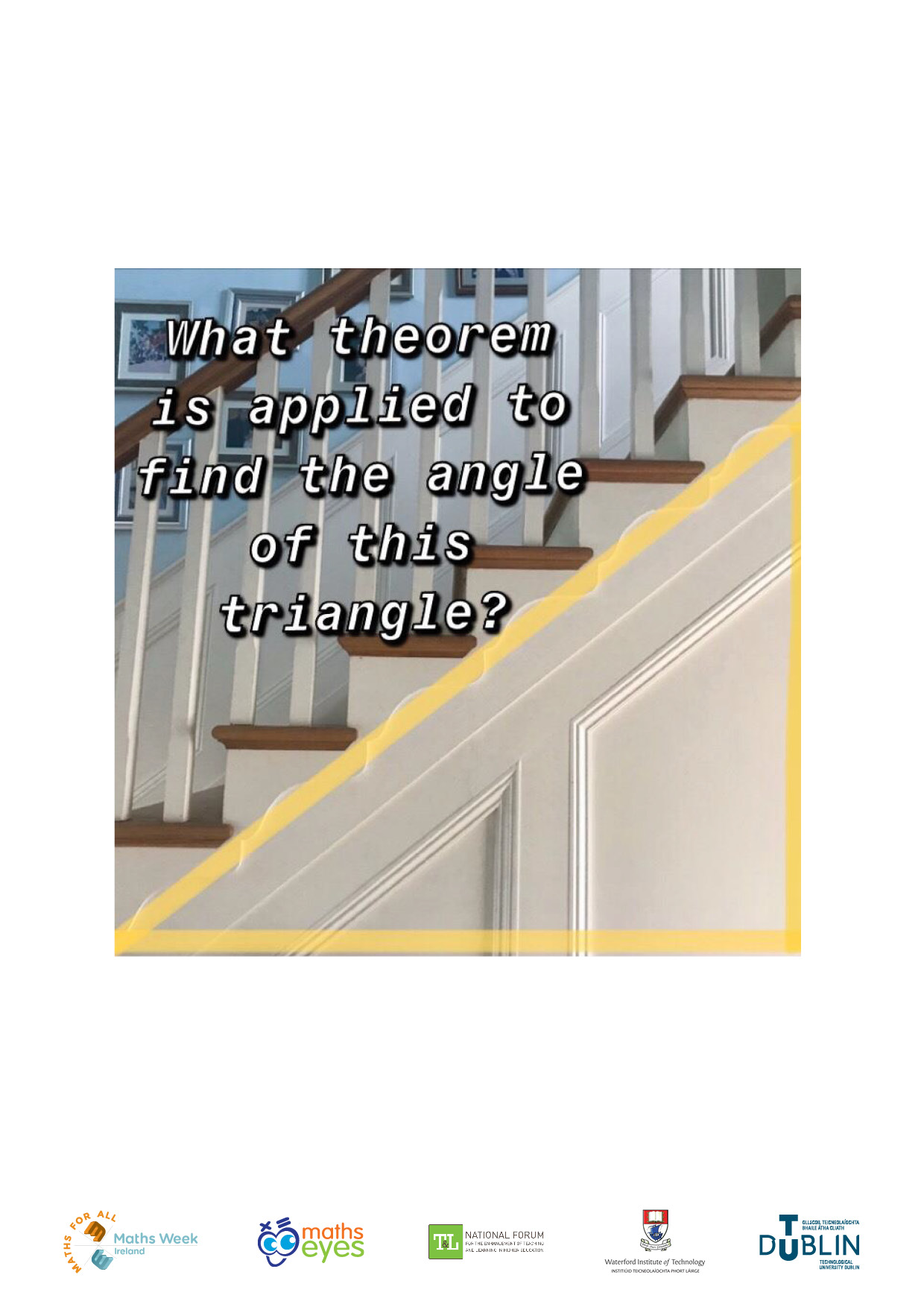 Maths Eyes 2019 Family and Community – MATHS WEEK IRELAND