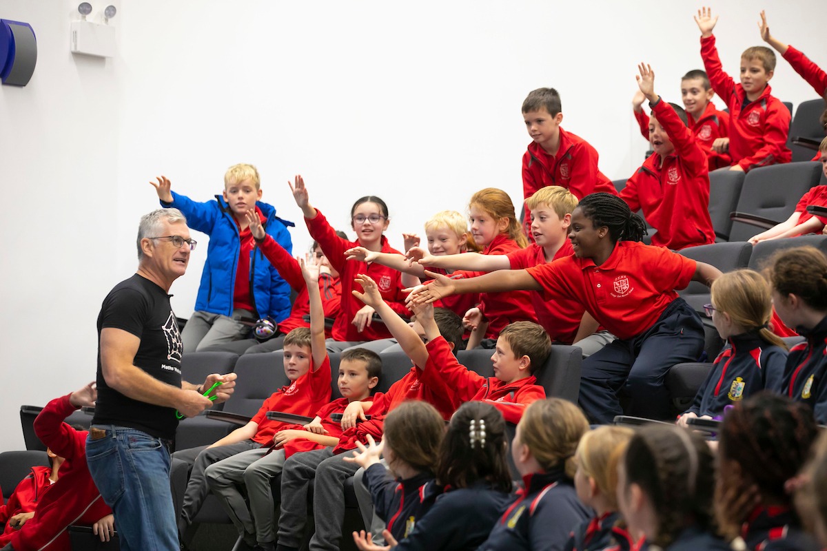 Maths Magic at SETU Waterford campus 2023 gallery – MATHS WEEK IRELAND