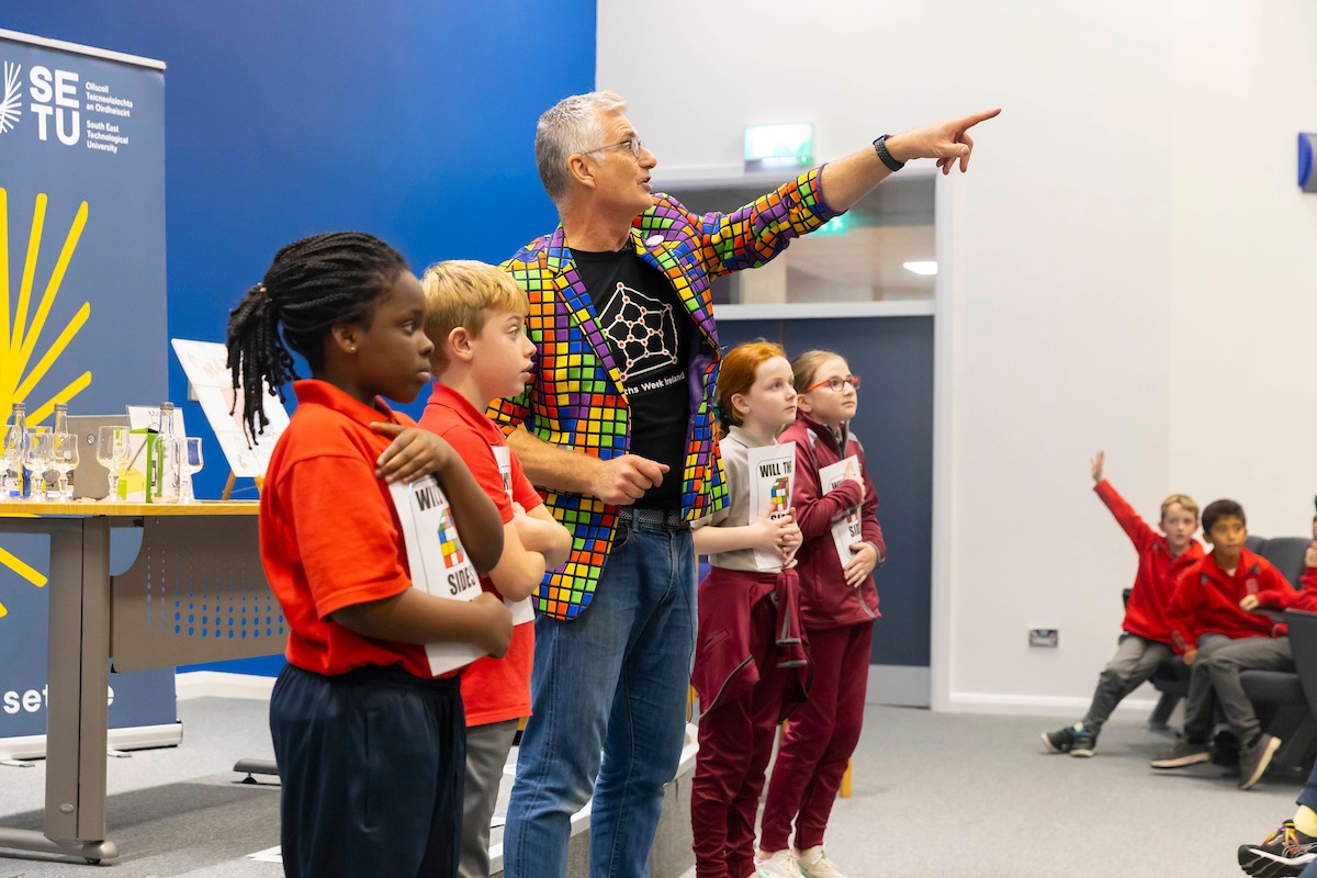 Maths Magic at SETU Waterford campus 2023 gallery – MATHS WEEK IRELAND