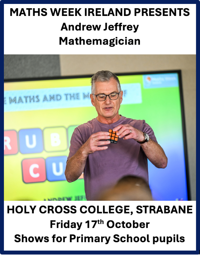 Andrew Jeffrey, Holy Cross College, Strabane. – MATHS WEEK IRELAND